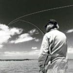 Pallot casts a tight loop against a Bahamian sky. Photography courtesy ...