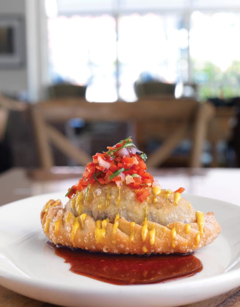 Braised Short Rib Empanadas with Aji Amarillo and Salsa Criolla Recipe ...