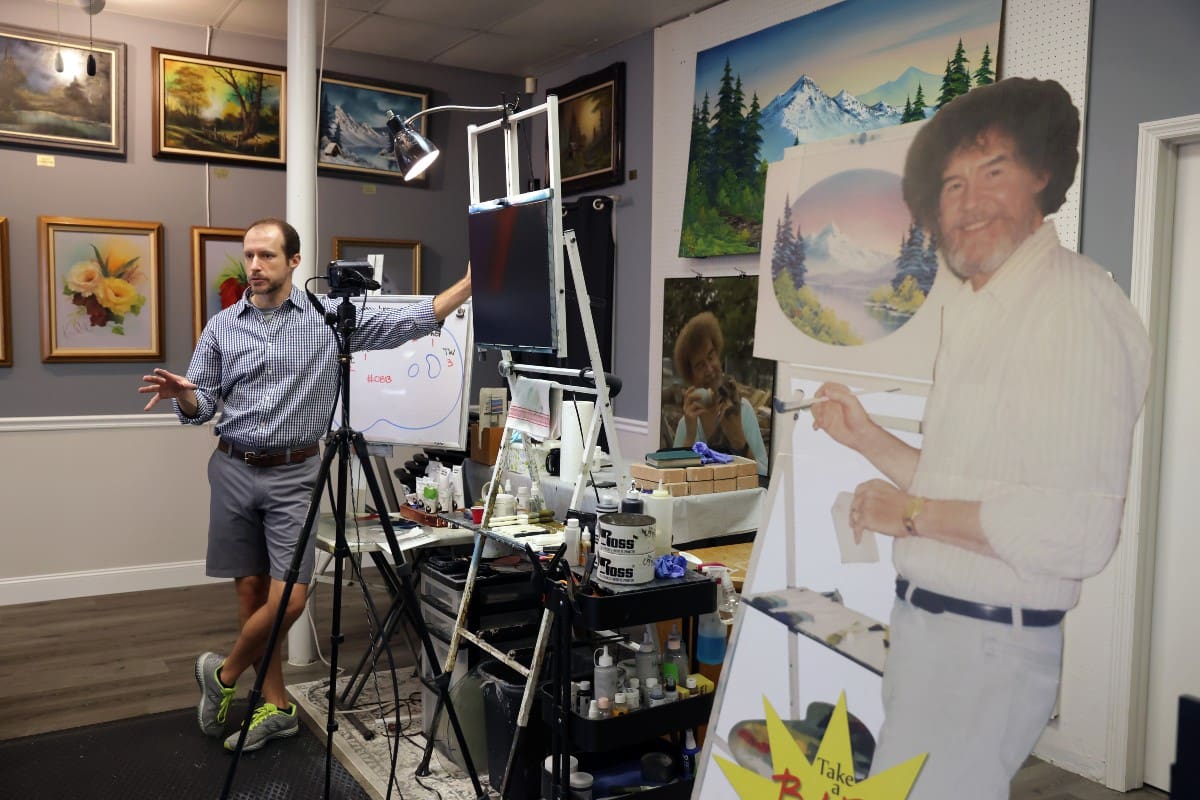Preaching The Bob Ross Gospel in New Smyrna Beach | Flamingo Magazine