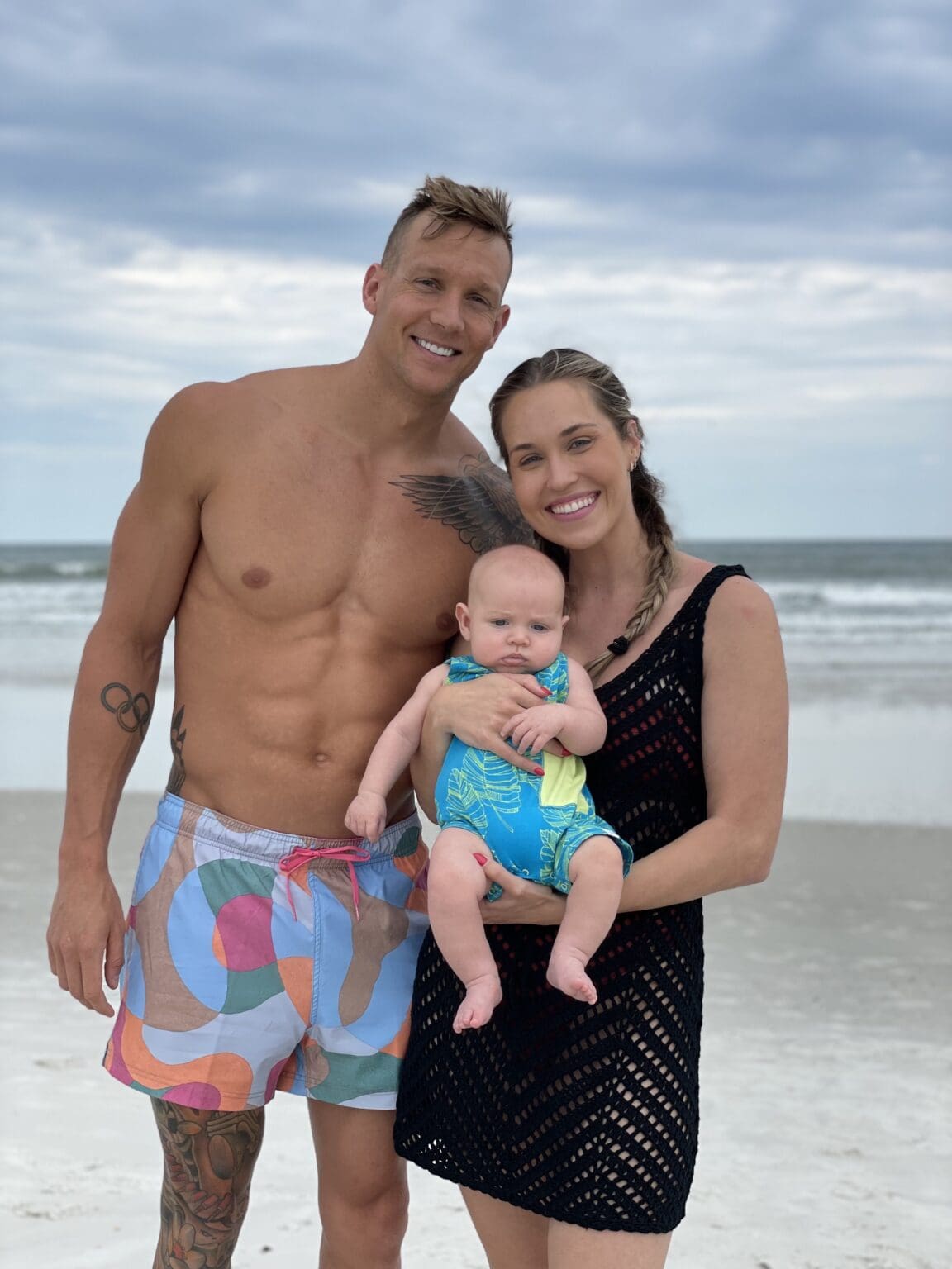 Dressel, his wife Meghan and son August. Photography courtesy of the ...